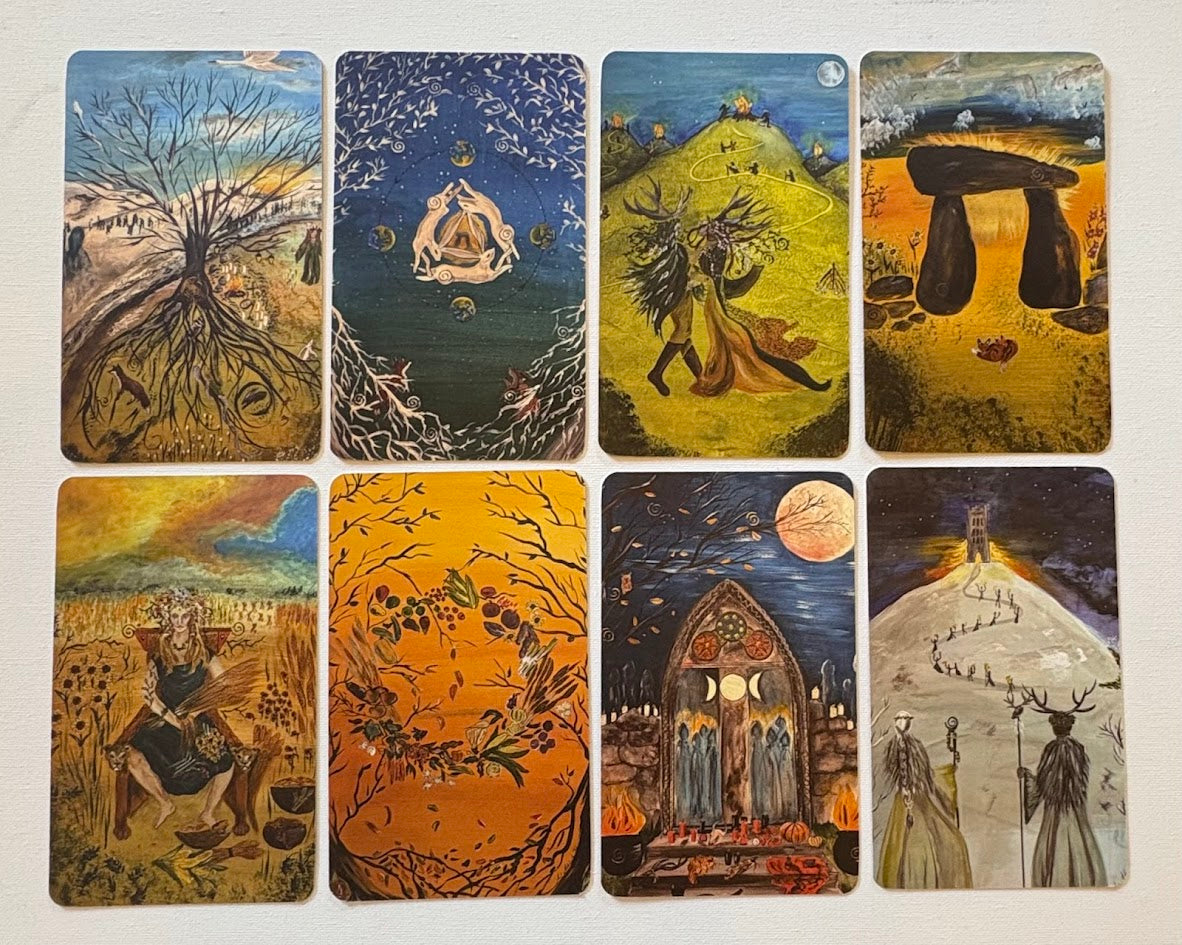 Sabbat Altar Cards – Wyn Abbot Art